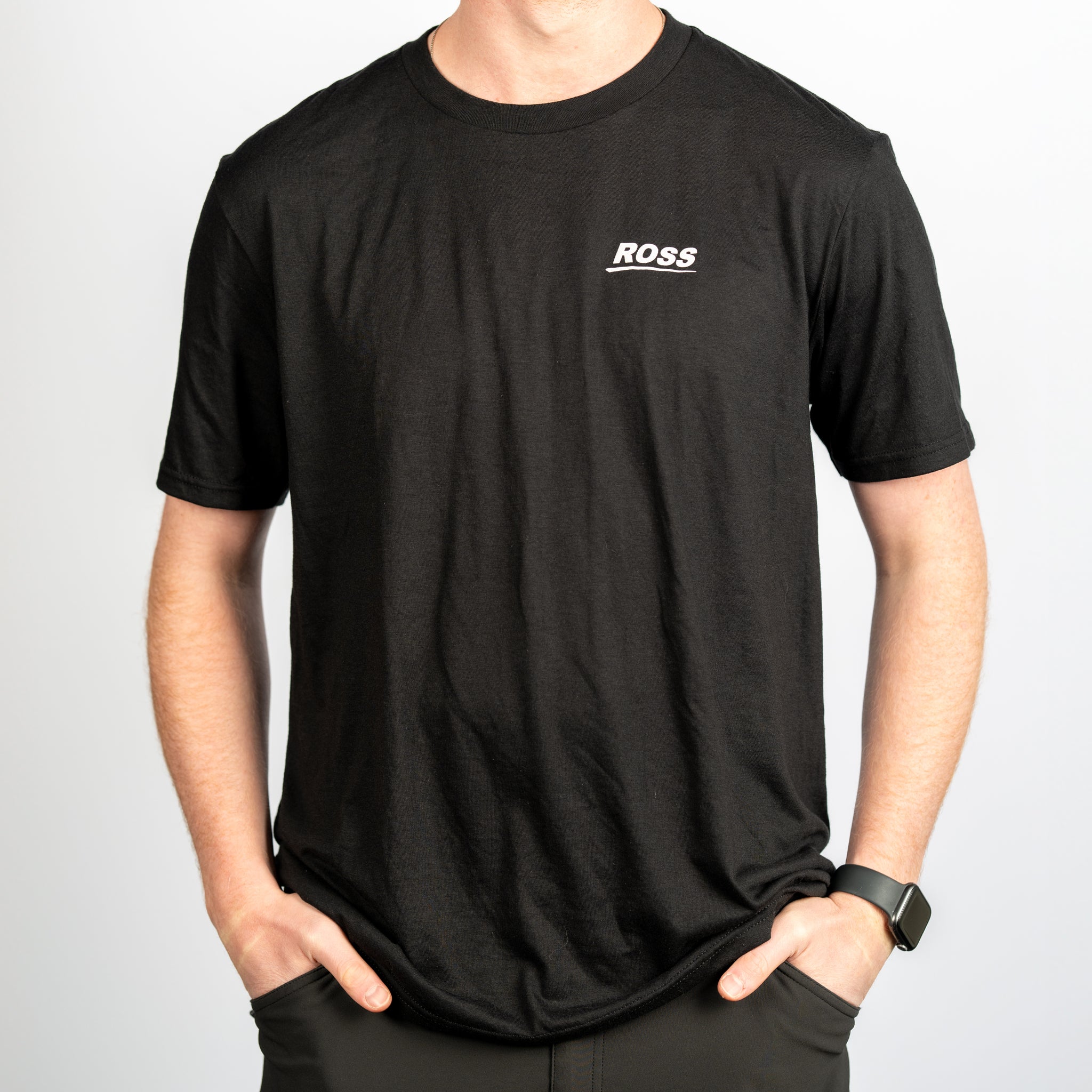 Ross Men's Black Tee – Ross Video Merch Store