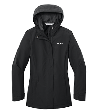 Ross Women's Rain Jacket – Ross Video Merch Store
